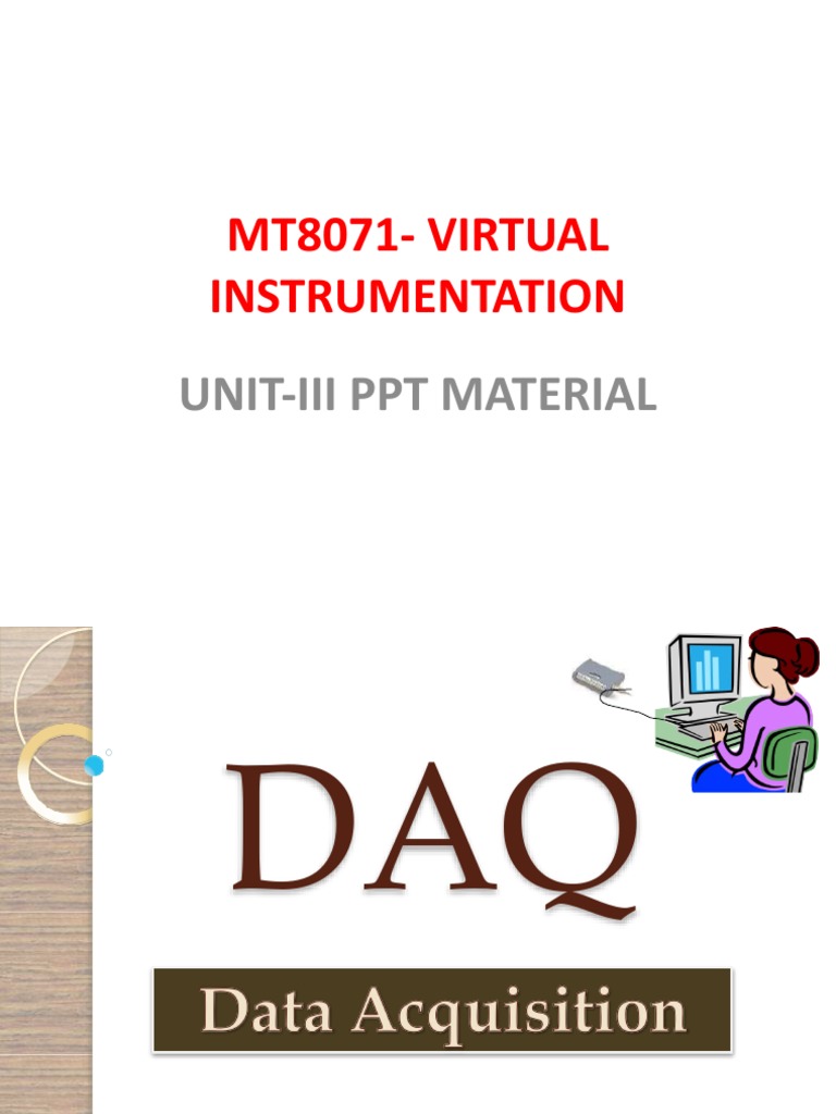 DAQ Basics and LabVIEW Integration Guide | PDF | Data Acquisition ...