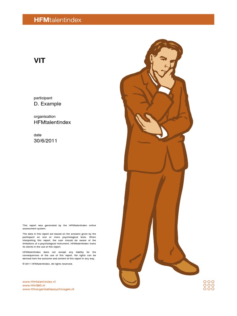 D Example VIT M WO PDF | PDF | Reason | Intelligence