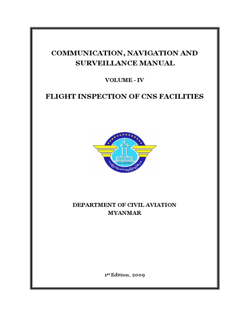 Communication, Navigation and Surveillance Manual: Volume - Iv | PDF ...