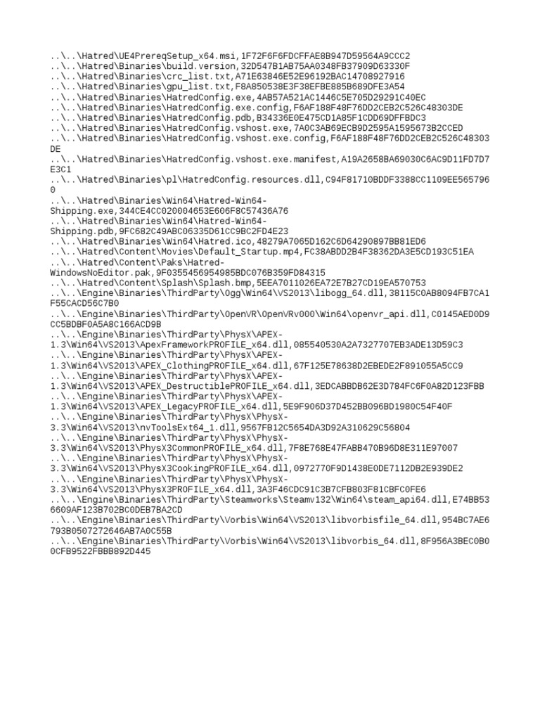 CRC List | PDF | Software Engineering | Operating System Families