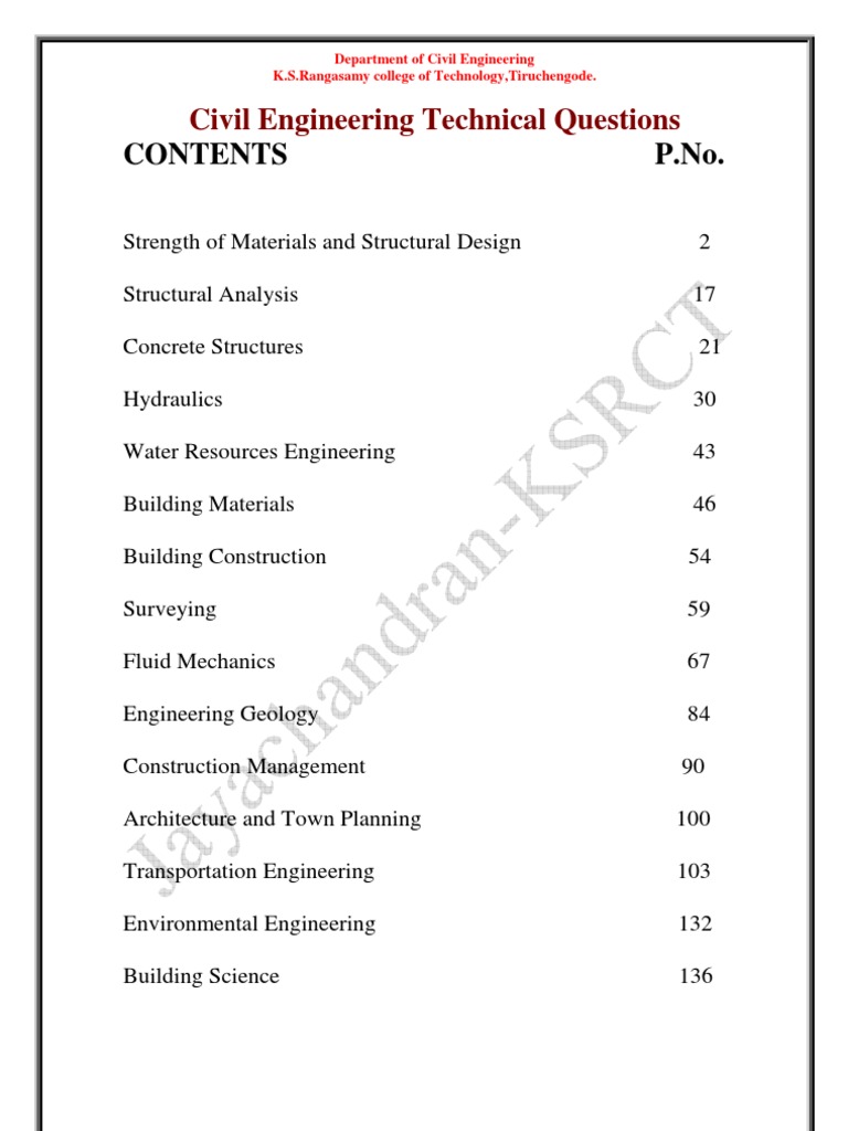 00complete Civil Tech | PDF | Bending | Beam (Structure)
