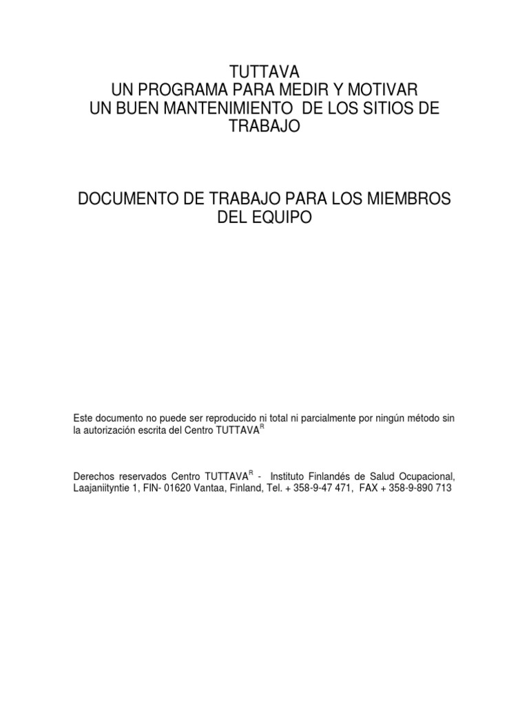 Tuttava 1 PDF | PDF | Medición | Residuos