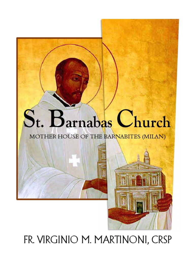 St. Barnabas Church - Mother House of The Barnabites by Virginio M ...
