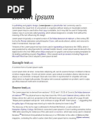 Understanding Lorem Ipsum Usage | PDF