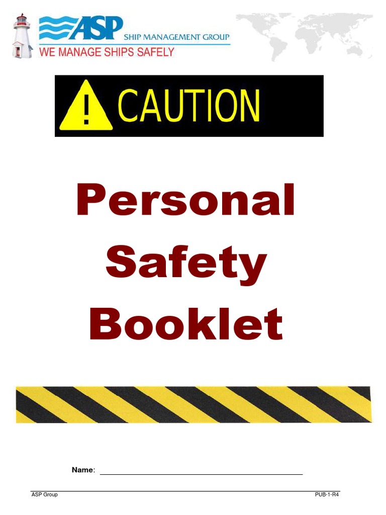 PUB-1-Personal Safety Booklet | PDF | Safety | Asbestos