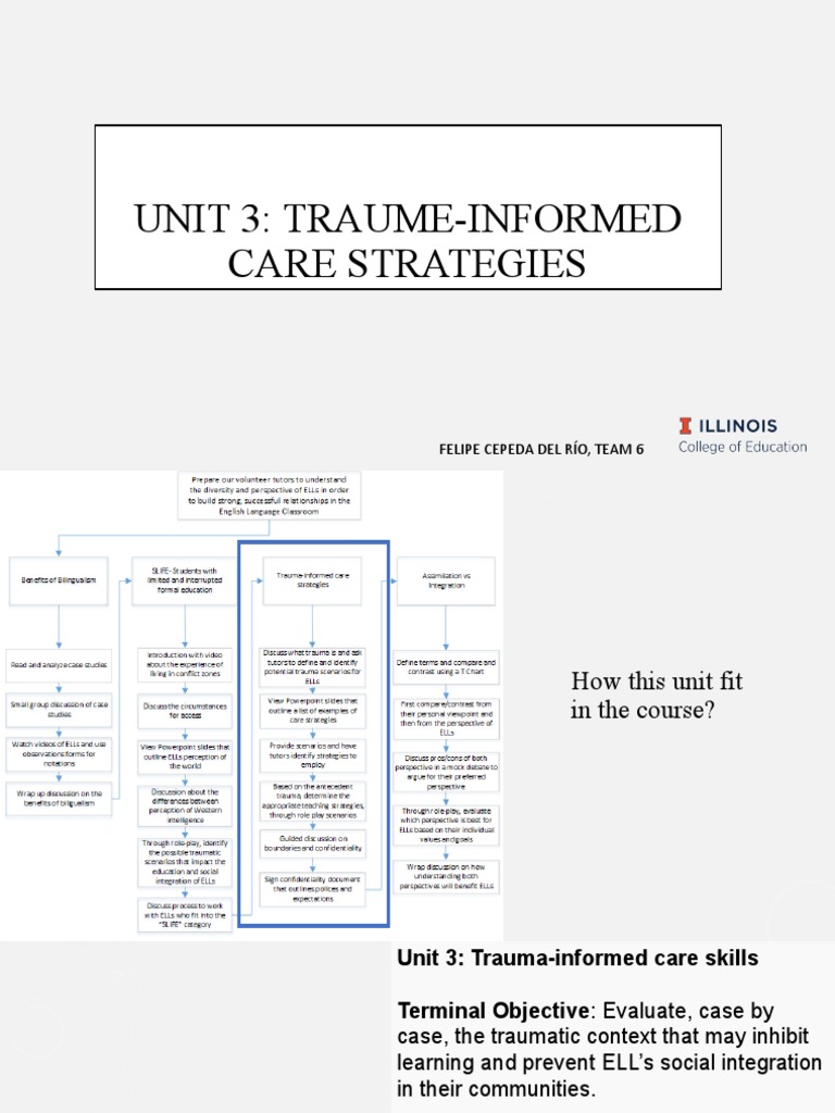 Unit 3 Trauma-Informed Care Strategies | PDF | Psychological Trauma ...