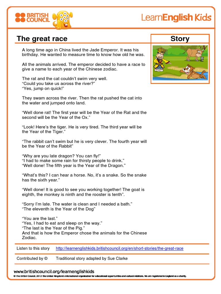 Stories The Great Race Transcript Final 2012 10 01 PDF | PDF | Travel