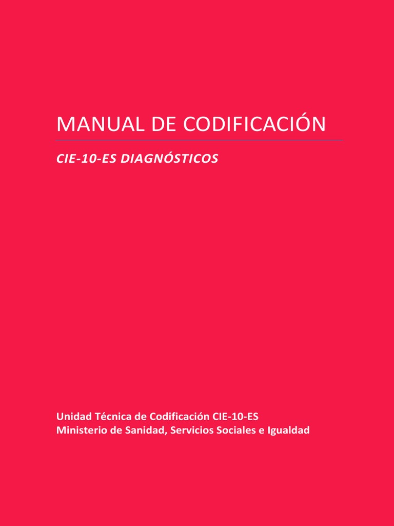 MANUAL DE CODIFICACIÓN.pdf | PDF | Clasificación estadística ...