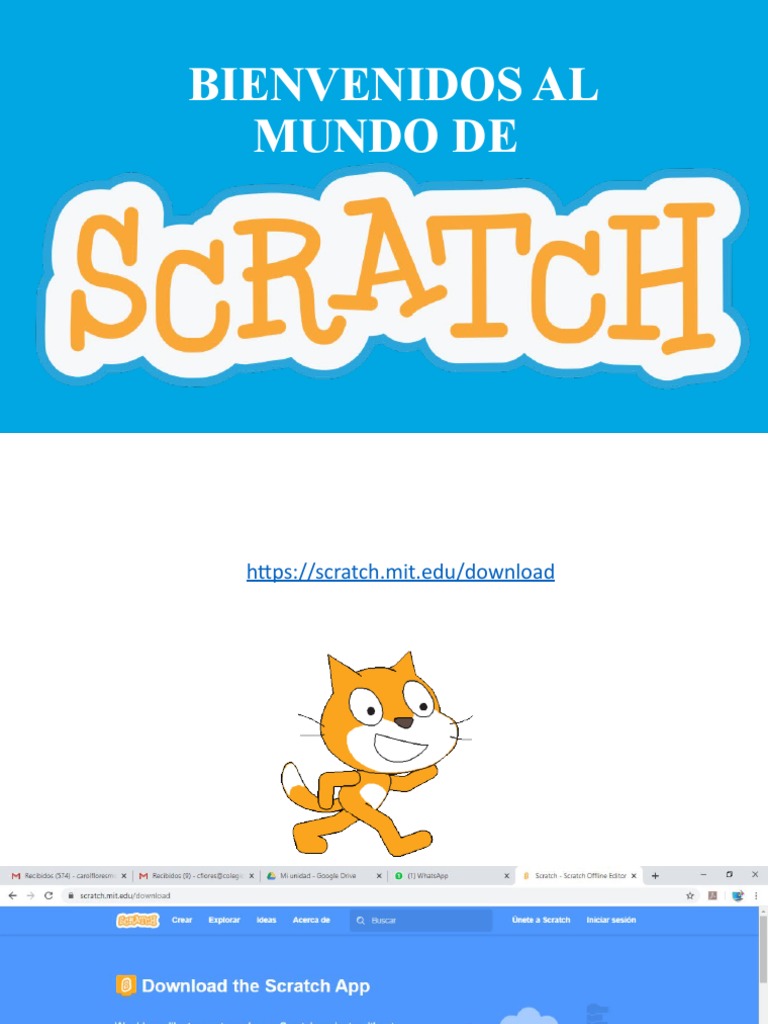 Introduccion A Scratch | Descargar gratis PDF | Scratch (lenguaje de programación) | Informática