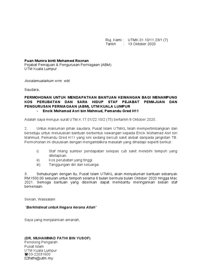 Contoh Surat | PDF