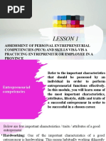 Grade 10 Unit 1 Entrep | PDF | Entrepreneurship | Brand