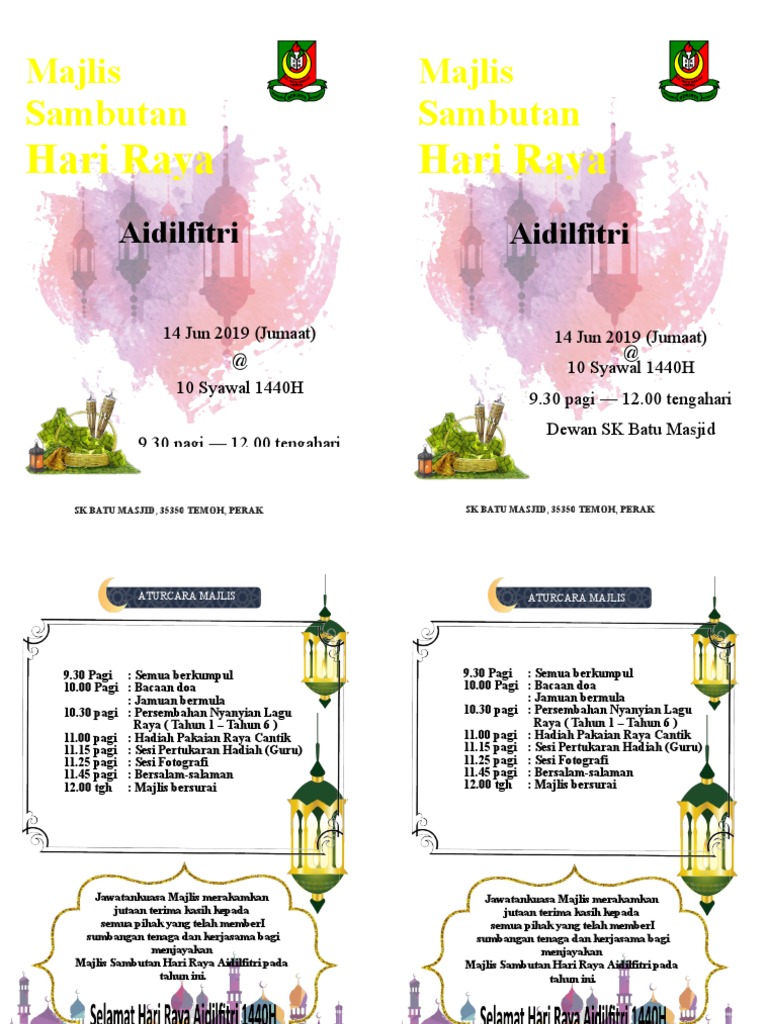 Buku Program Raya | PDF