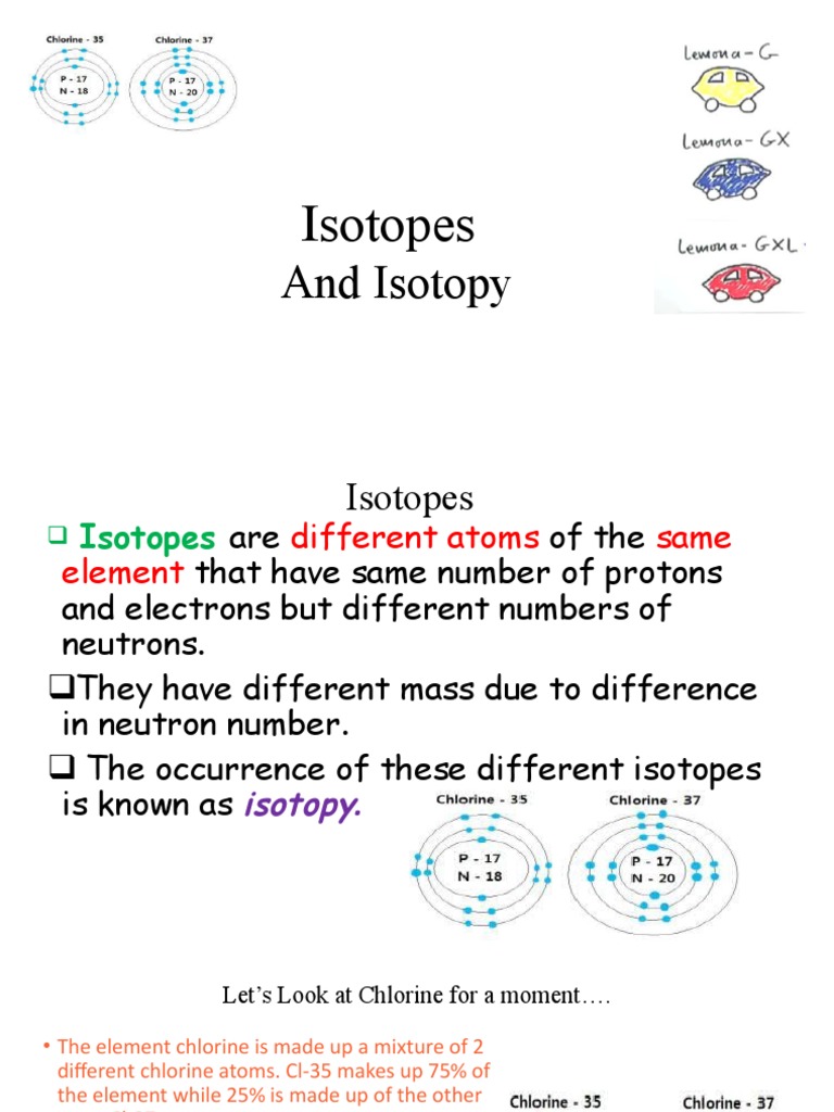 Isotopes and Isotopy | PDF | Isotope | Atomic Nucleus