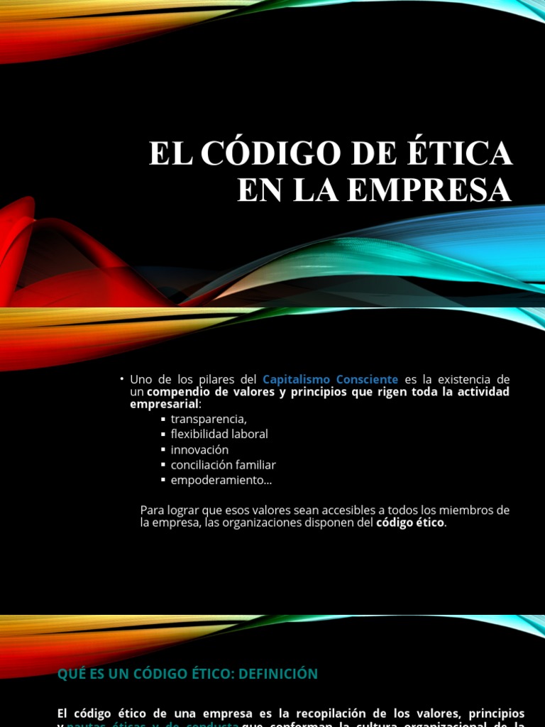 El Código de Etica en La Empresa | PDF | Comportamiento | Science