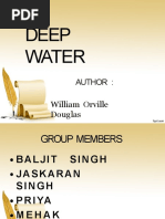 Class 12 English PPT Deep Water | PDF | Swimming | Fear