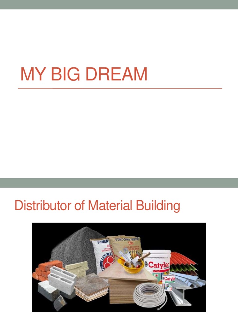My Big Dream PDF | PDF