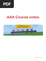 ACCA AAA (P7) Notes by Sir Owais Mirchawala | PDF | Audit | Financial Audit