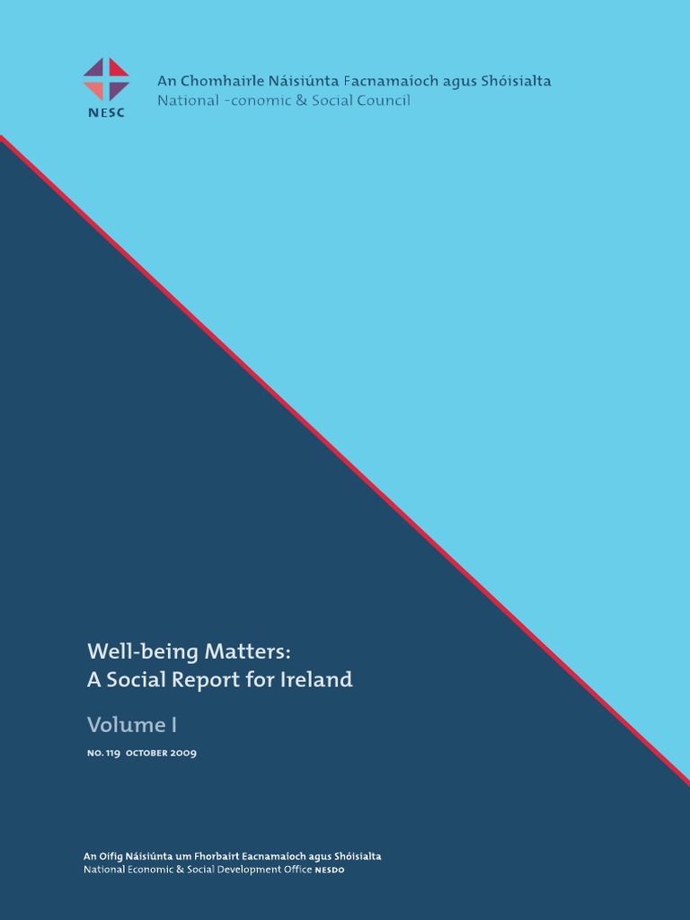NESC 119 Vol I 2009 PDF | PDF | Poverty | Poverty & Homelessness