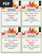Idioms Anchor Chart | PDF