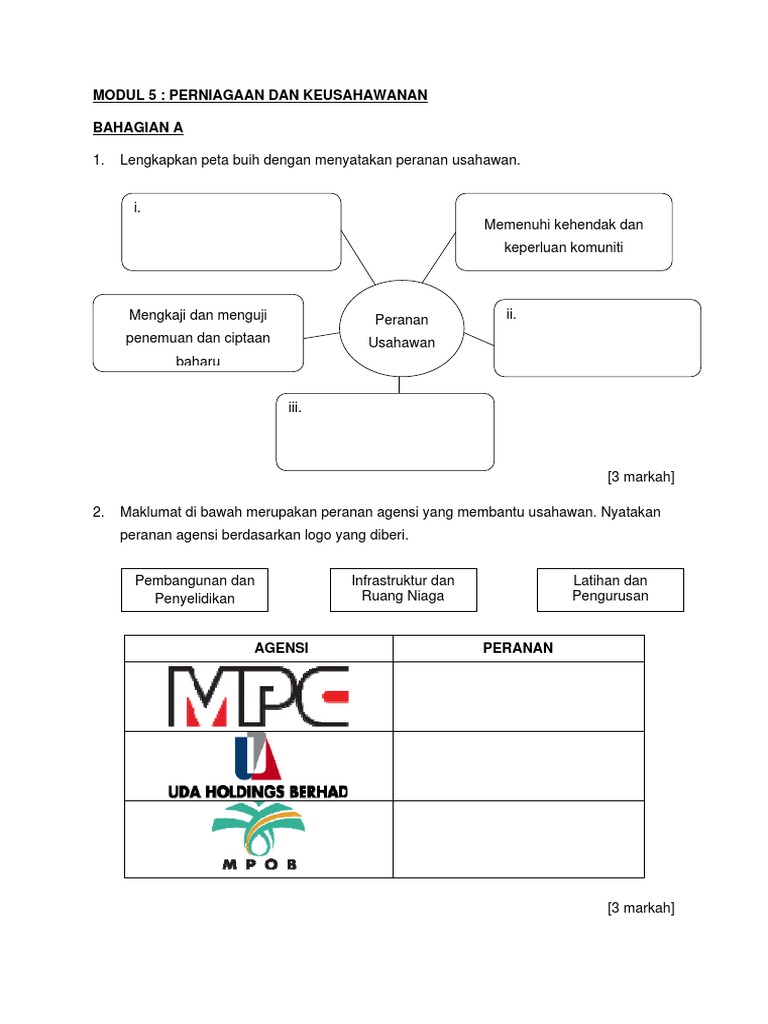 SET 5 Soalan SRT PDF | PDF