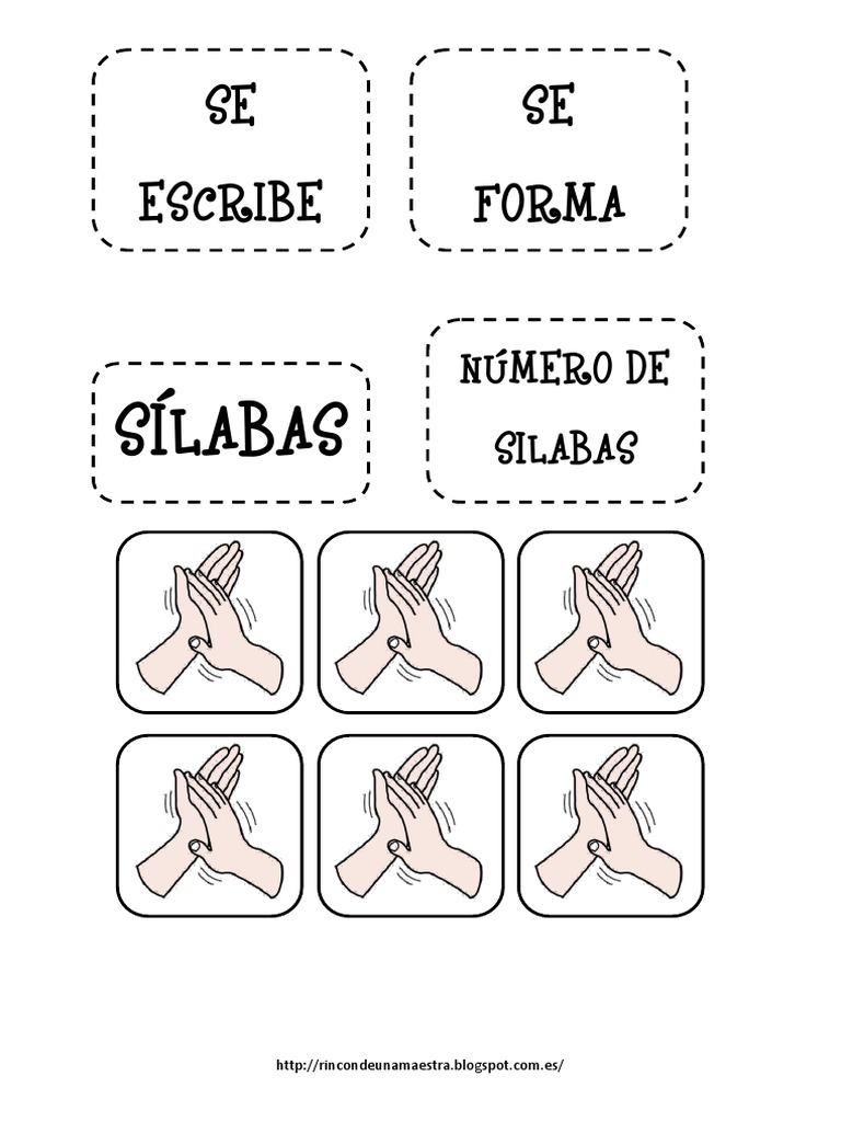 Silabas Palmadas | PDF