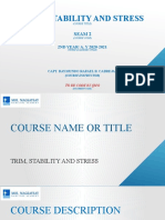 Stability Problems 4 | PDF | Buoyancy | Density