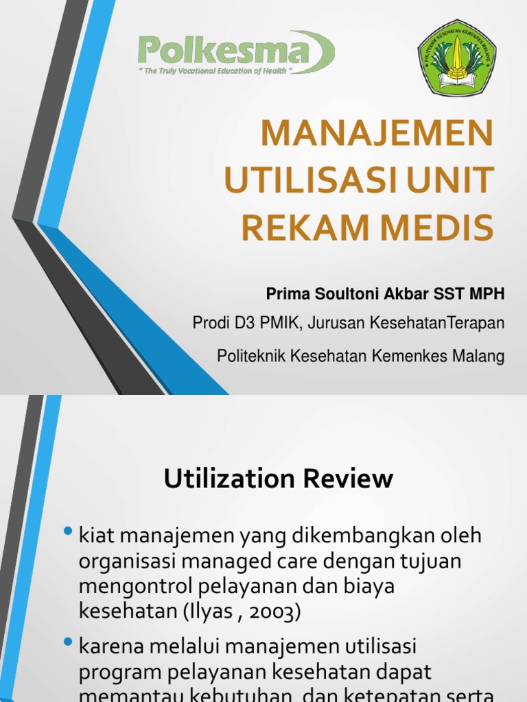 Manajemen Utilisasi PDF | PDF