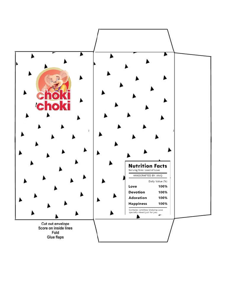 Choki Choki Template | PDF