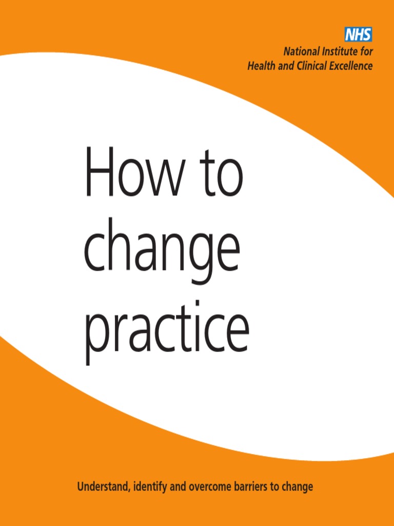 How To Change Practice Barriers To Change PDF | PDF | Motivation ...