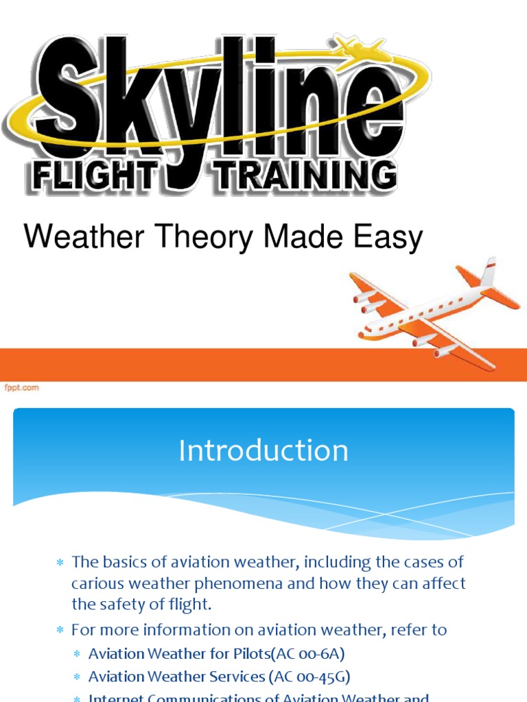 Aviation Weather PDF | PDF | Cloud | Atmosphere Of Earth