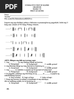 Math 1 Quarter 2 Week 1 | PDF