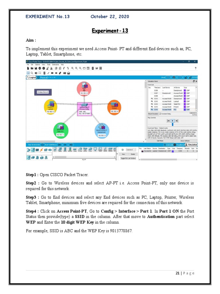 Experiment No.13 | PDF