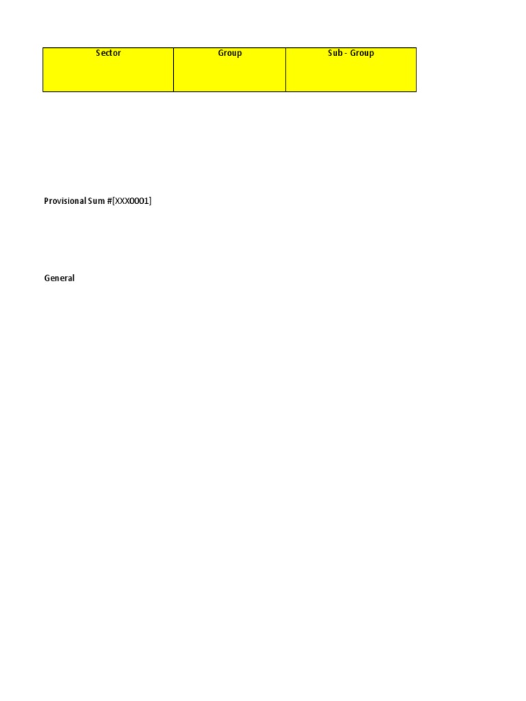 Bill of Quantity Template | PDF | Asphalt | Concrete