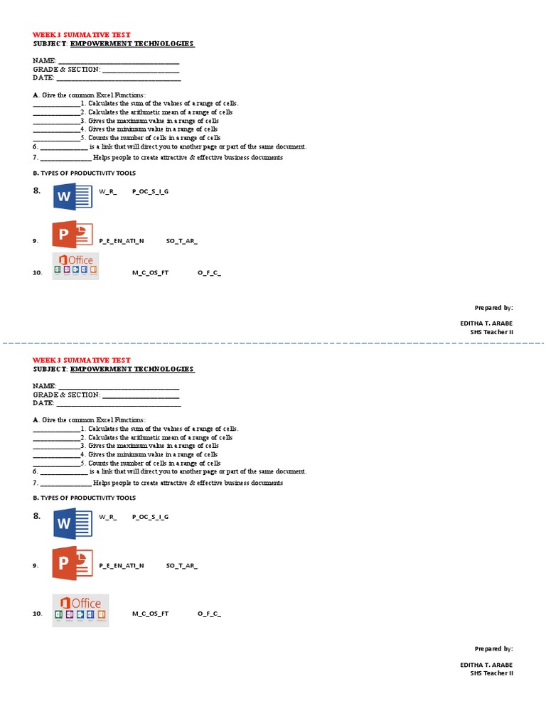 Emptech W3 | PDF | Summation | Mean