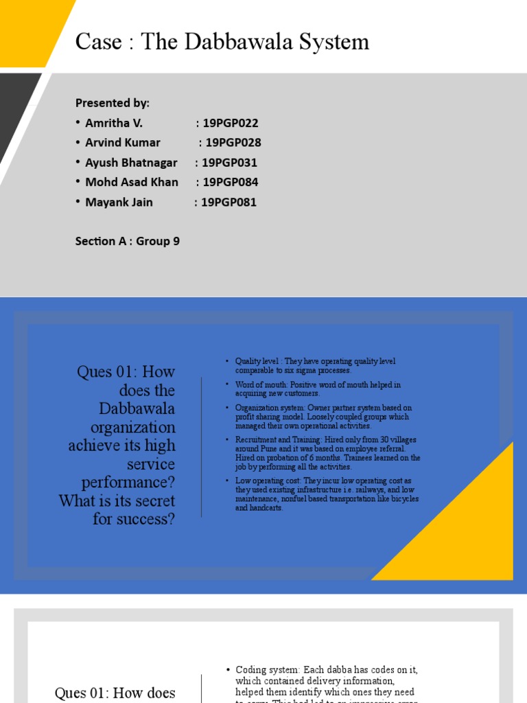 Secrets of the Dabbawala System | PDF | Incentive | Employment