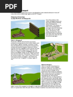CatapultInstructions 2 | PDF | Equipment | Tools