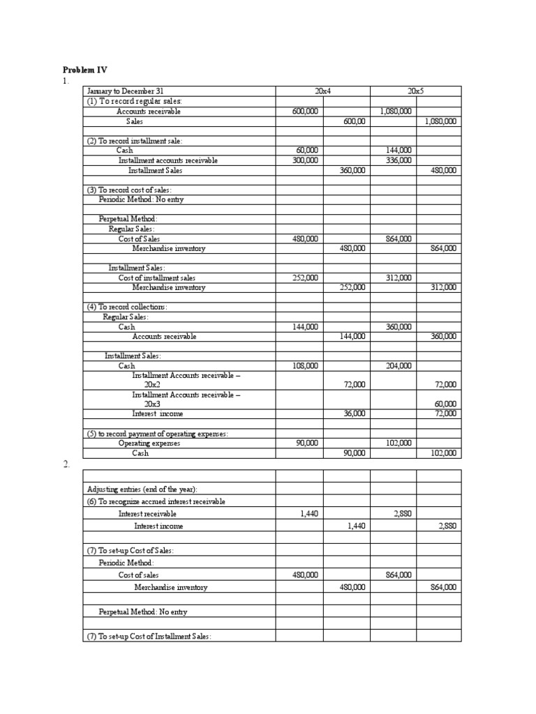 Advanced Accounting Solutions Chapter 7 Problems | PDF | Gross Income ...