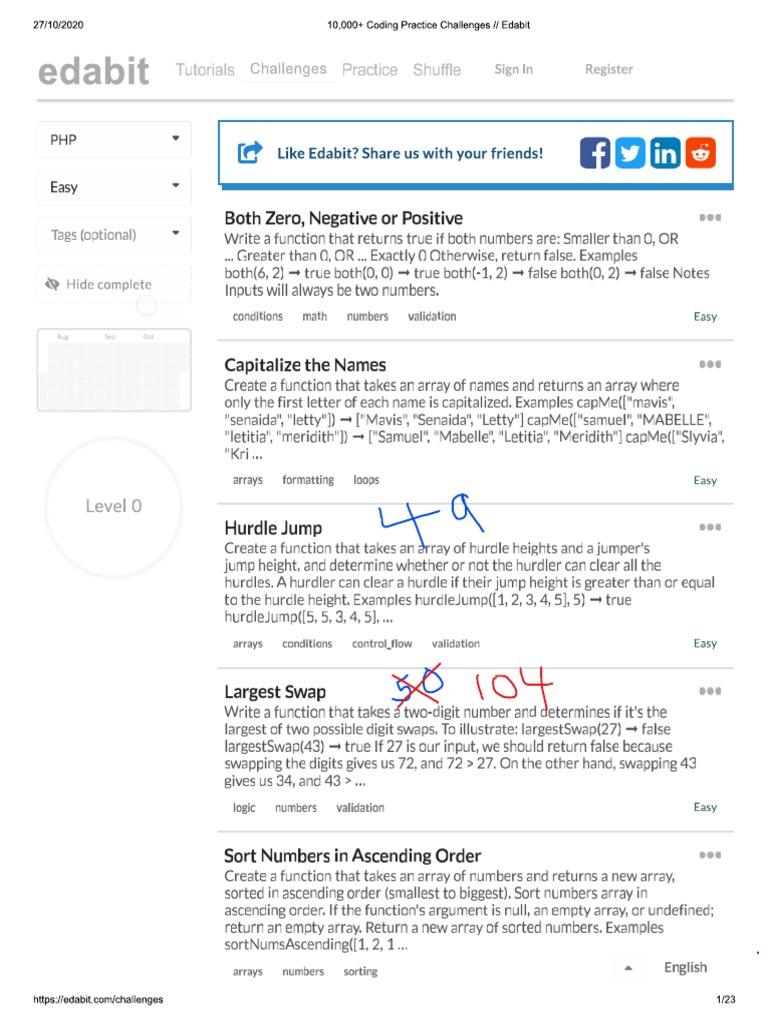 PHP Codes For Practice | PDF