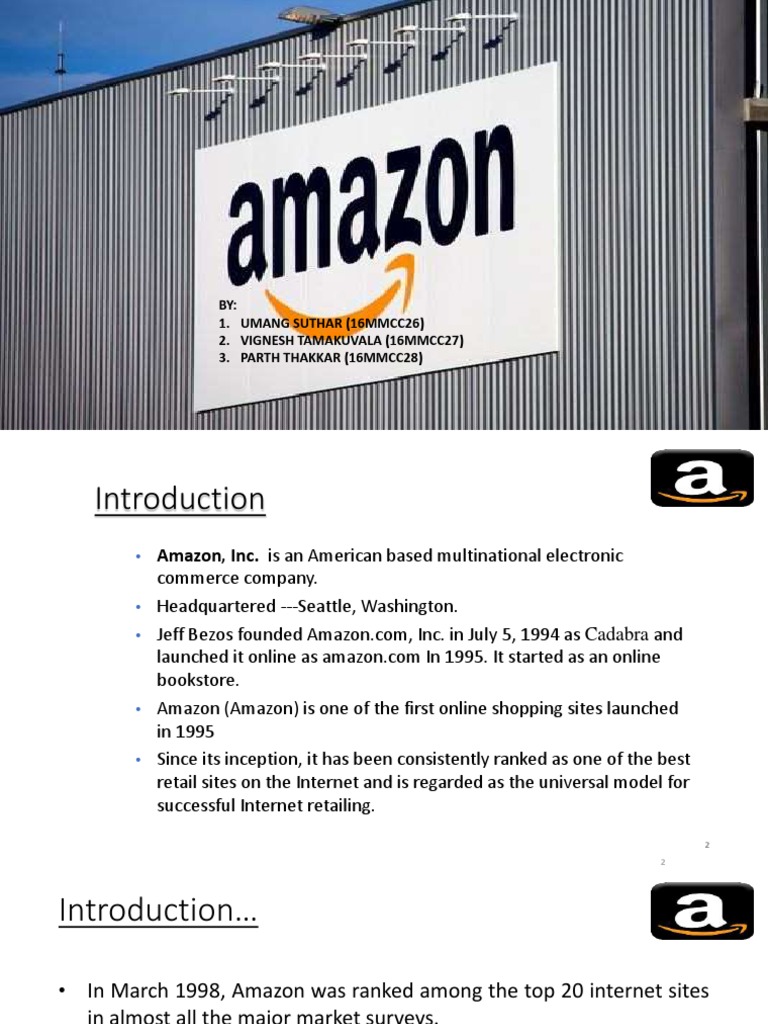An Analysis of Amazon's Business Model, Supply Chain Strategies, and ...