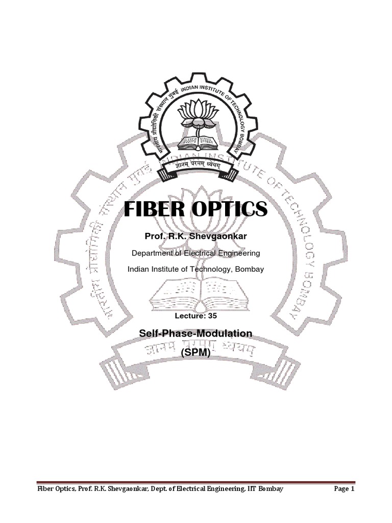 Lec35 PDF | PDF | Dispersion (Optics) | Optics