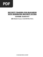 ISPS Code: Maritime Security Guide | PDF | Computer Security | Security