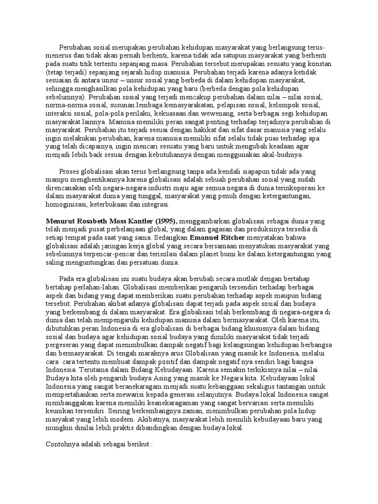 Contoh Jawaban Diskusi 6 P Antro | PDF