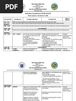 Tle - Work Plan 2023 2024 | PDF