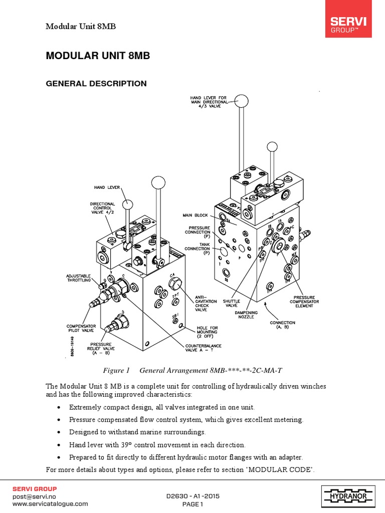 Marine Control Block | PDF | Valve | Equipment