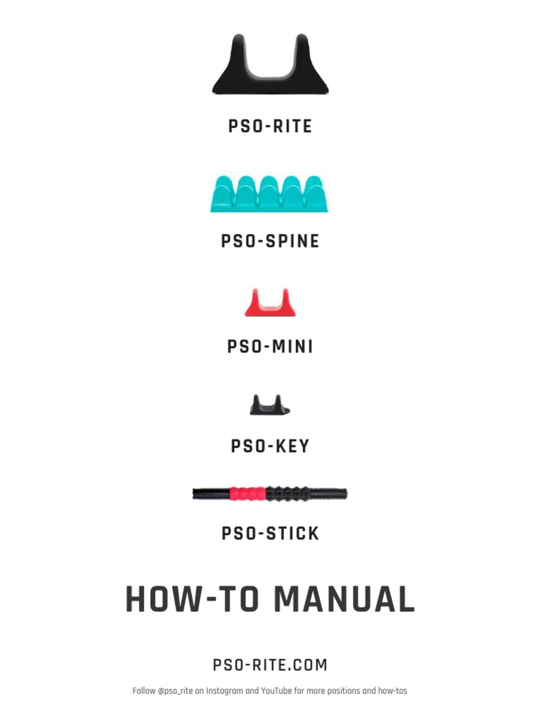 Pso-Rite Multi Product How-To Booklet Vfinal Compressed | PDF | Massage ...