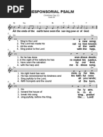 Guide For Commentator and Lector | PDF | Mass (Liturgy) | Jesus