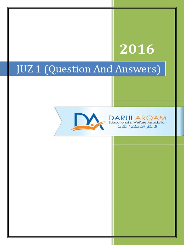 Juz 1 Qna | PDF