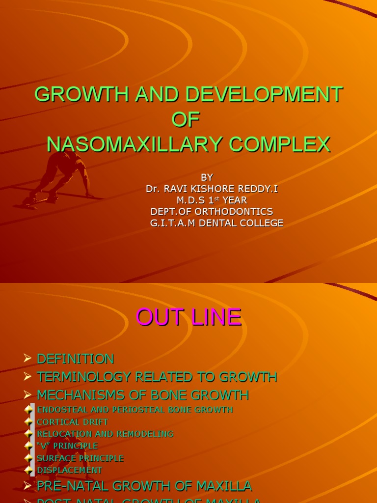 Growth and Development OF Nasomaxillary Complex | PDF | Human Head And ...