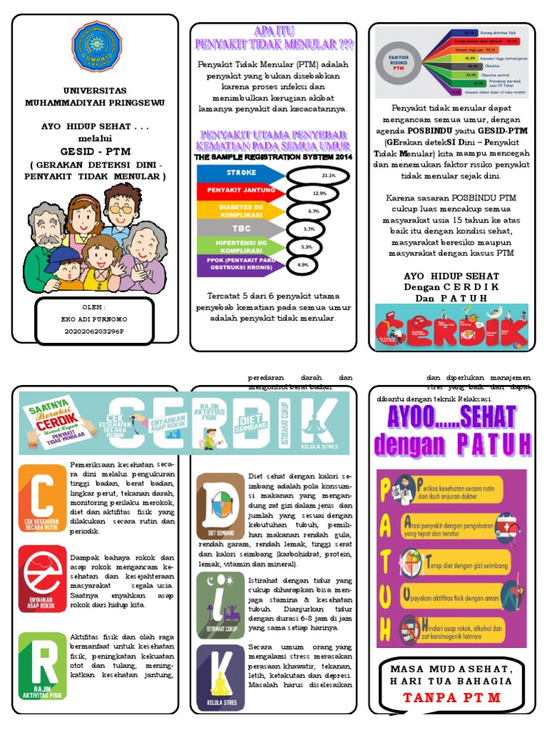 LEAFLET PTM Ekoadipurnomo - 2020206203296P | PDF