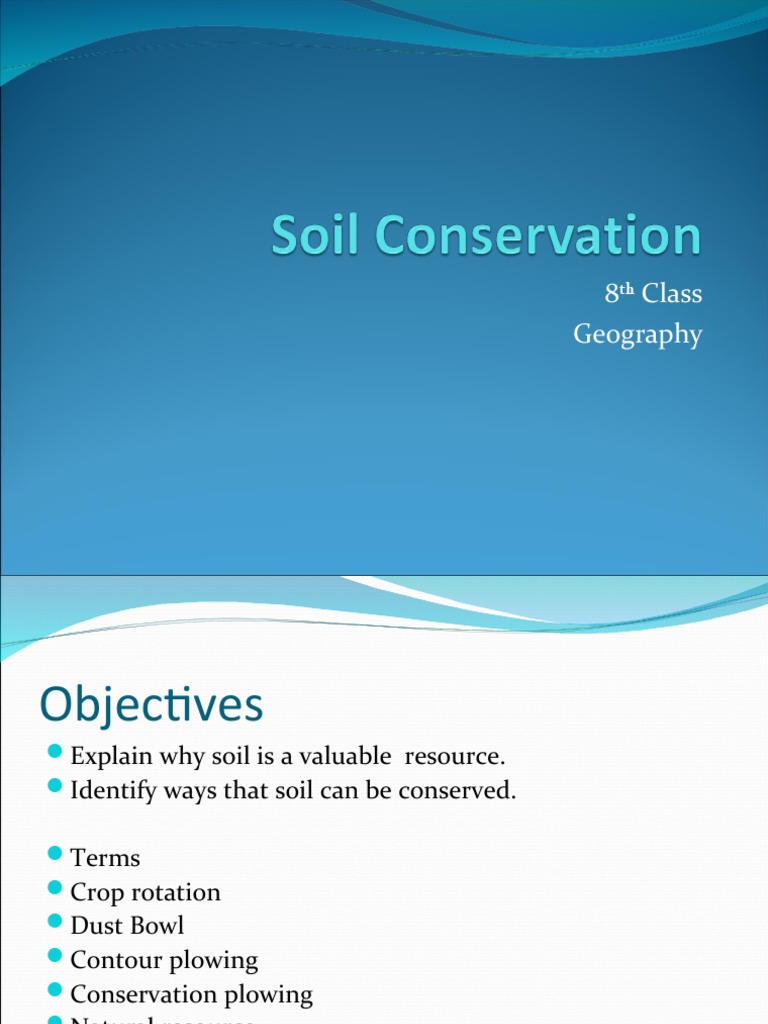 Soil Conservation | PDF | Dust Bowl | Soil Fertility